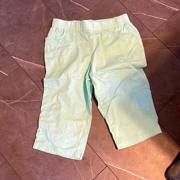 Christopher & Banks | Pants & Jumpsuits | Robin Egg Blue Capris | Poshmark